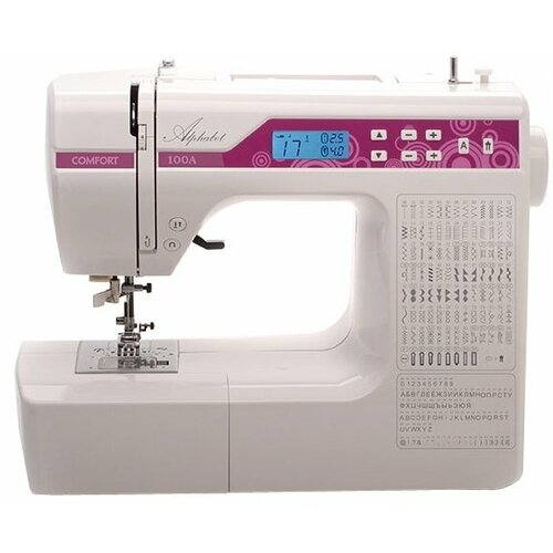 Швейная машина Comfort LEGENDA 100 A (белый/розовый)
