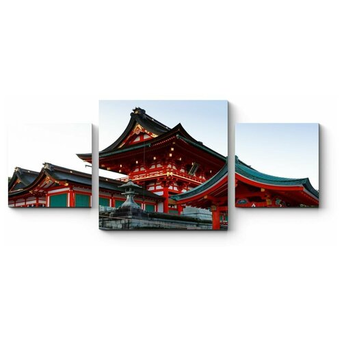 Модульная картина Святилище Фусими Инари, Киото80x34
