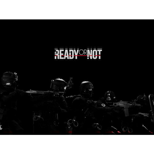Плакат, постер на холсте Tom Clancy s Rainbow Six Siege-Ready or Not/игровые/игра/компьютерные герои персонажи. Размер 21 х 30 см