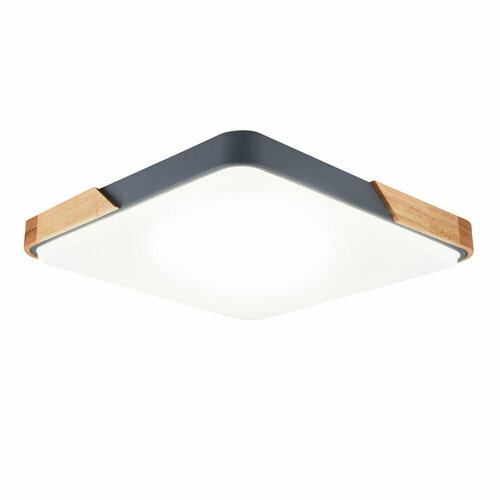Потолочный светильник HIPER Wood H823-3, 72 Вт, кол-во ламп: 1 шт., цвет: серый