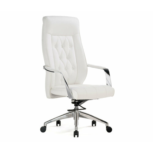 Компьютерное кресло Woodville Sarabi white / satin chrome