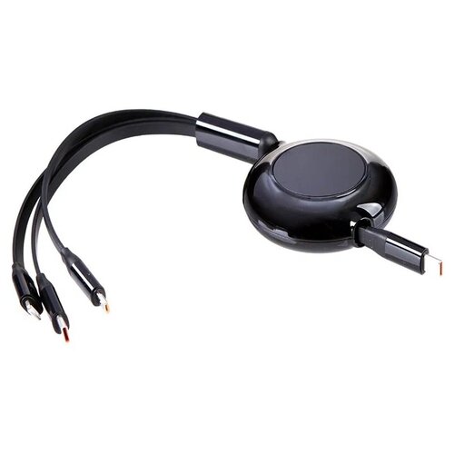 Аксессуар Baseus Bright Mirror 2 Series Type-C - Type-C / MicroUSB / Lightning 100W 1.1m Black CAMJ010201