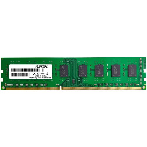 Оперативная память AFOX 4 ГБ DDR3 1600 МГц DIMM CL9 AFLD34BN1P