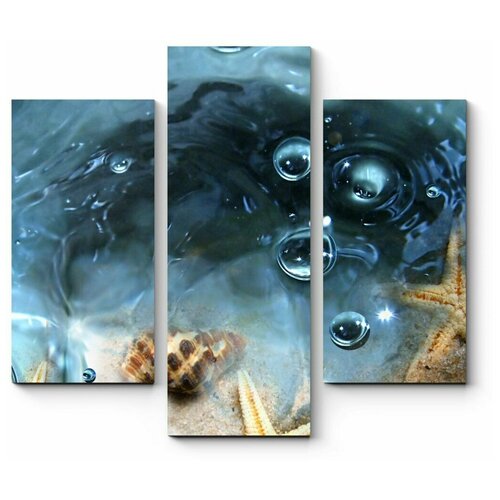 Модульная картина Морские обитатели60x54