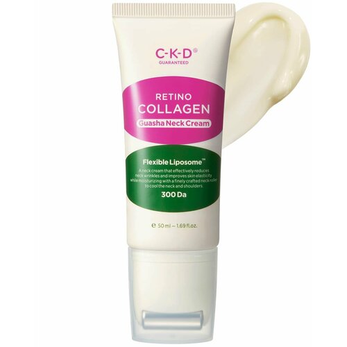 Лифтинг-крем с коллагеном и ретинолом для шеи CKD Retino Collagen Guasha Neck Cream 50 мл
