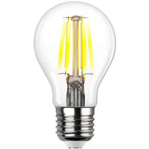 Лампа светодиодная филаментная Rev E27 2700К 13 Вт 1230 Лм 220 В груша A60 прозрачная