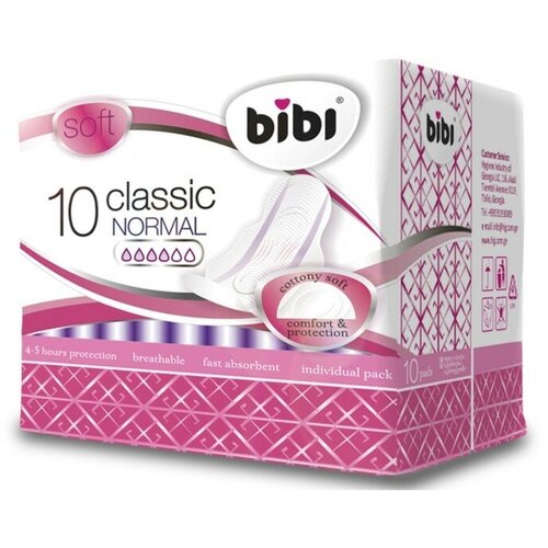 Прокладки «BiBi» Classic Normal soft, 10 шт.