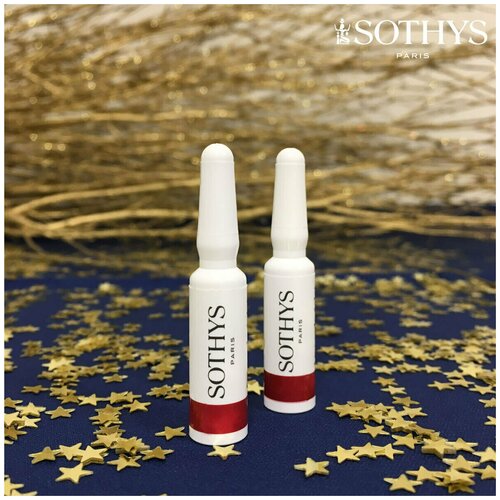 Sothys Detox Energie Energizing Radiance Ampoules Энергонасыщающие ампулы для сияния кожи лица, 1 мл, 2 шт.