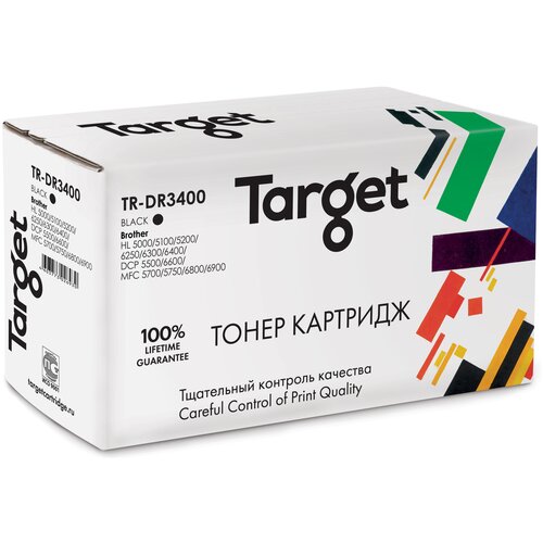 Барабан (драм-картридж)Target DR3400, черный, для лазерного принтера, совместимый