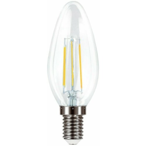 Лампа светодиодная F-LED Camelion C35-FL/830, E14 свеча 7Вт 220В