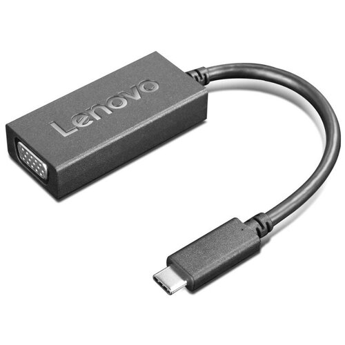 Переходник/адаптер Lenovo USB Type-C - VGA (4X90M42956)0, 0.14 м, черный