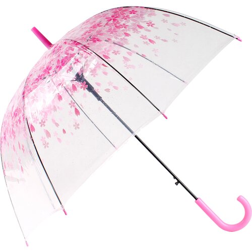 Зонт-трость ЭВРИКА подарки и удивительные вещи, розовый, красный