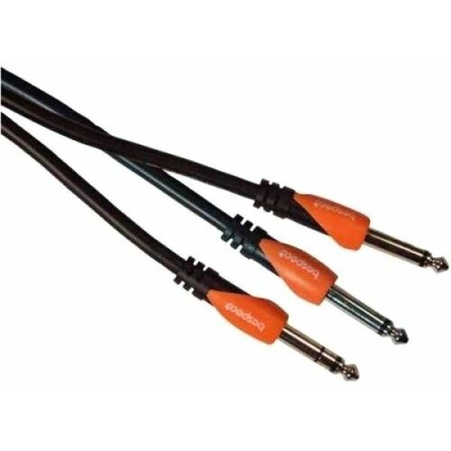 Кабель аудио 1xJack - 2xJack Bespeco SLYS2J180 1.8m