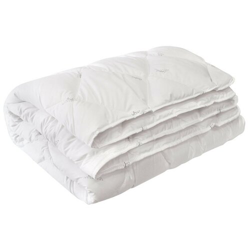 Одеяло Мягкий сон Лебяжий пух, 172 х 205 см, белый