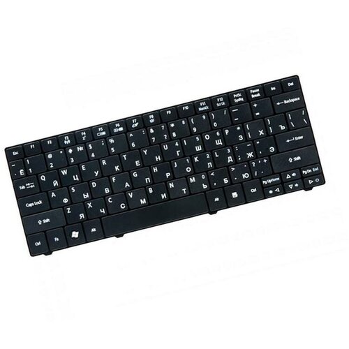 Клавиатура (keyboard) для ноутбука Acer, черная, гориз. Enter, KB. I110A.109