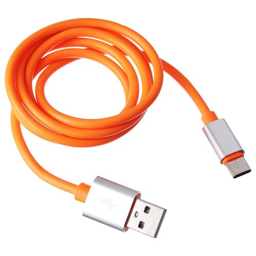 Кабель Baba-Yaga USB - USB Type-C, 1 м, оранжевый