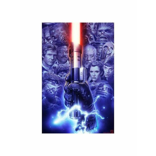 Плакат Mewni-Shop А3 Принт "Звездные воины" - 92