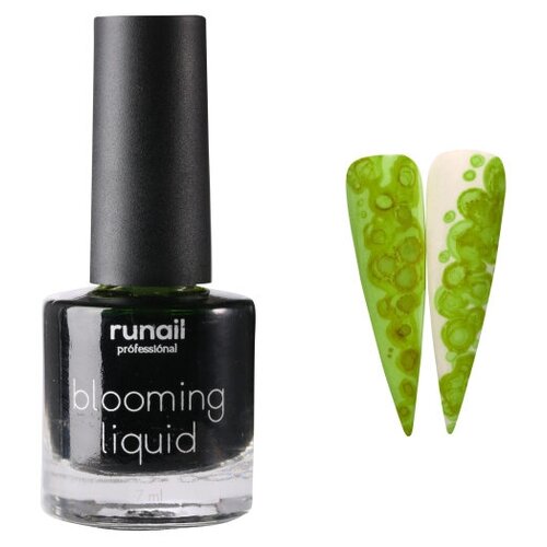 Runail краска для акварельного дизайна Blooming Liquid, 7 мл