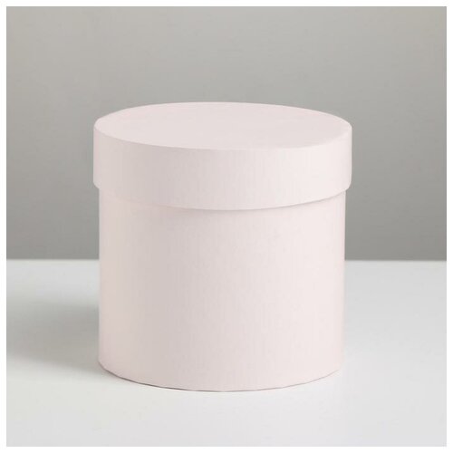 Коробка подарочная круглая «Розовый», 13 × 13,5 см