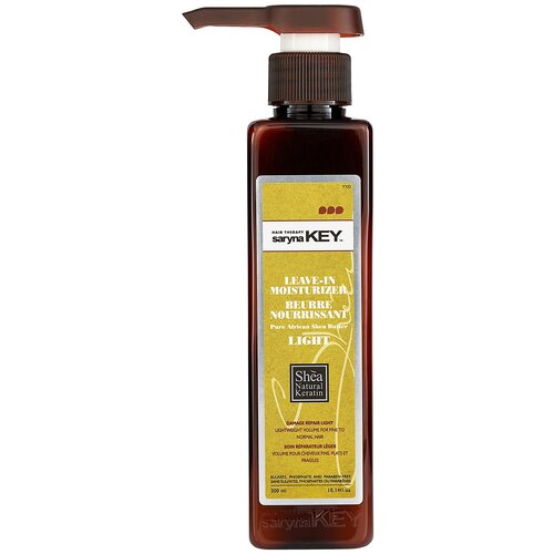 Крем DAMAGE REPAIR LIGHT для увлажнения волос SARYNA KEY с африканским маслом ши 300 мл