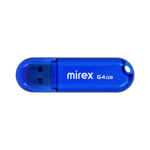 Mirex Флеш накопитель Mirex Candy 64GB, USB 2.0, синий
