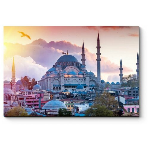 Модульная картина Великолепие Стамбула 110x73