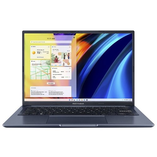 14" Ноутбук ASUS Vivobook 14X M1403QA-LY113 1920x1200, AMD Ryzen 5 5600H 3.3 ГГц, RAM 8 ГБ, DDR4, SSD 512 ГБ, AMD Radeon Graphics, без ОС, 90NB0Y12-M006Z0, синий