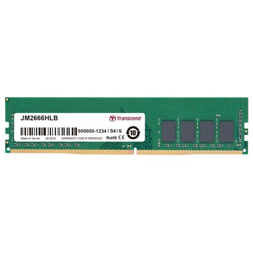 Оперативная память Transcend 16 ГБ DDR4 2666 МГц DIMM CL19 JM2666HLB-16G