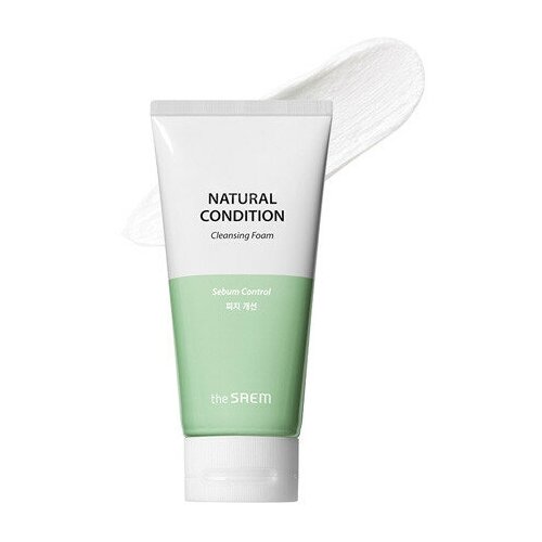 The Saem Пенка скраб Глубокое очищение - Natural Condition Cleansing Foam