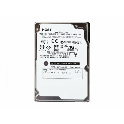 Жесткий диск Hitachi HUC721010ASS600 1Tb SAS 2,5" HDD