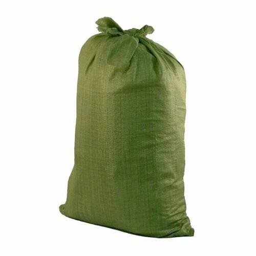 Мешок полипропиленовый 90 х 130 см, для строительного мусора, зеленый, 70 кг 10 шт.