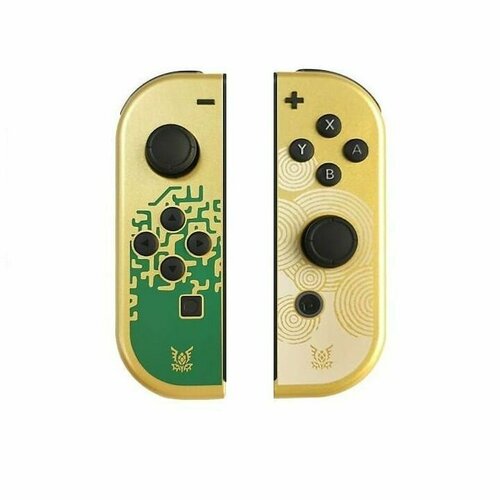 Геймпады Joy-con для Nintendo Switch Zelda Золотой с зеленым цвет 23