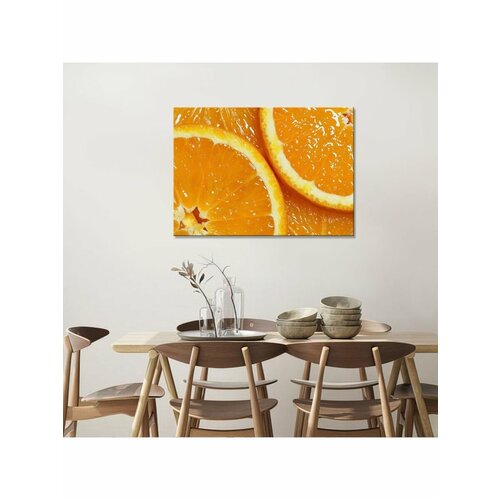 Картина на холсте с подрамником Апельсин 60х80