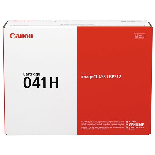 Картридж Canon 041HBK (0453C002), 20000 стр, черный