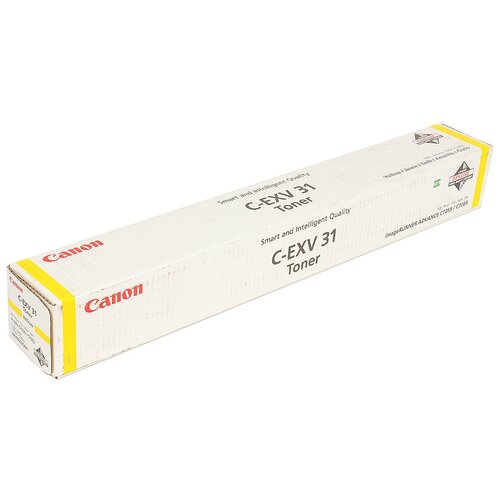 Картридж Canon C-EXV31 Y (2804B002), 52000 стр, желтый
