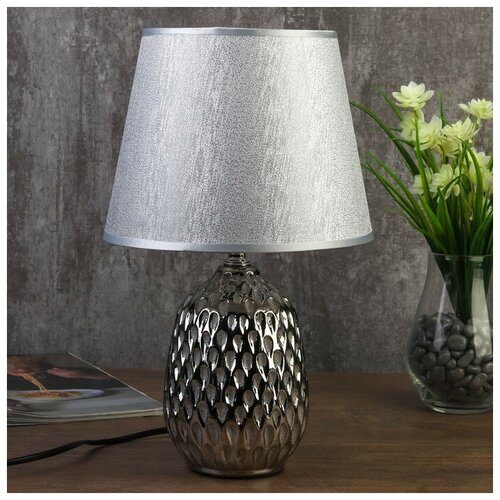 Лампа декоративная RISALUX 7555092TL/1 (4551709), E14, 40 Вт, серебристый