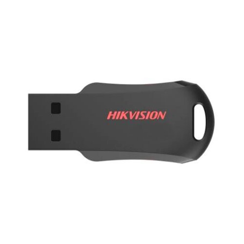 Флешка Hikvision M200R USB 2.0 64 ГБ, 1 шт., черный/красный