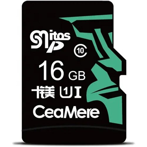 Карта памяти microSDHC CeaMere на 16Gb с адаптером переходником SD