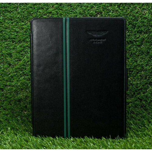 Чехол-книжка кожаный Aston Martin для Apple iPad Mini 3/2/1, черный