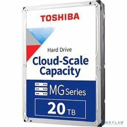 Toshiba Жесткий диск 20TB Toshiba Server (MG10ACA20TE) SATA, 7200 rpm, 512Mb buffer, 3.5"