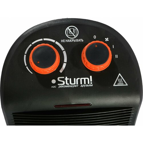 Тепловентилятор Sturm! FH2001 черный/зеленый