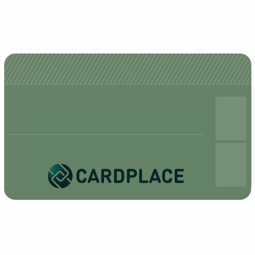 Игровой коврик Card-Pro Cardplace зелёный 35х60 см