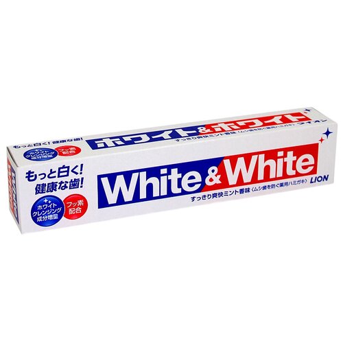 Зубная паста LION White & White, 150 мл