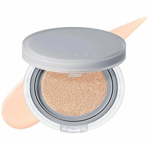 Rom&Nd Nu Zero Cushion SPF24 PA++ 02 Pure 21 Стойкий тональный кушон с полуматовым финишем 15 мл