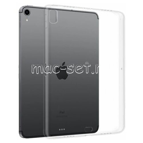 Чехол-накладка на Apple iPad Pro 11 (2018) силиконовая прозрачная 1.8 мм