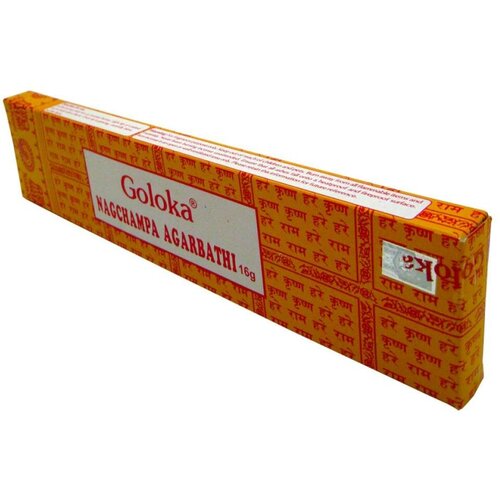 Благовоние НагЧампа (NagChampa incense sticks) Goloka | Голока 16г