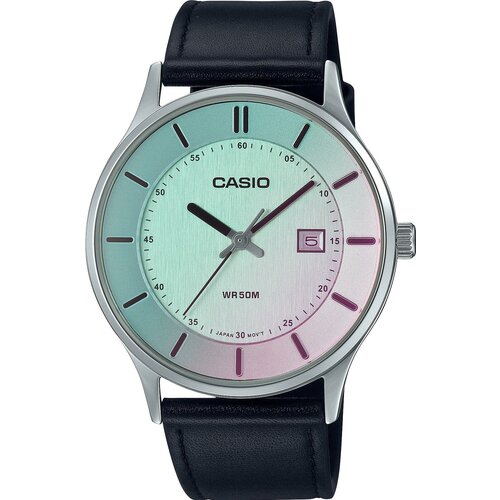 Наручные часы CASIO Collection Men, серебряный, зеленый