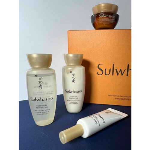 SULWHASOO Совершенствующий набор с женьшенем First Care Activating Perfecting 4 items kit