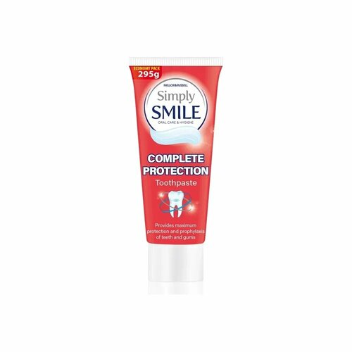 Зубная паста Simply Smile комплексная защита, 250 мл