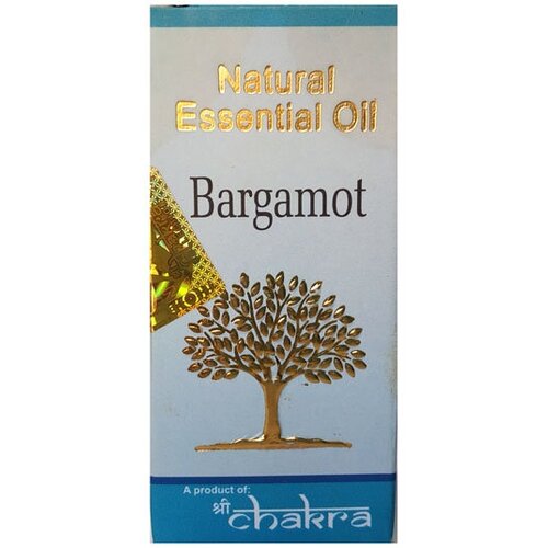 Natural Essential Oil BARGAMOT, Shri Chakra (Натуральное эфирное масло бергамот, Шри Чакра), 10 мл.